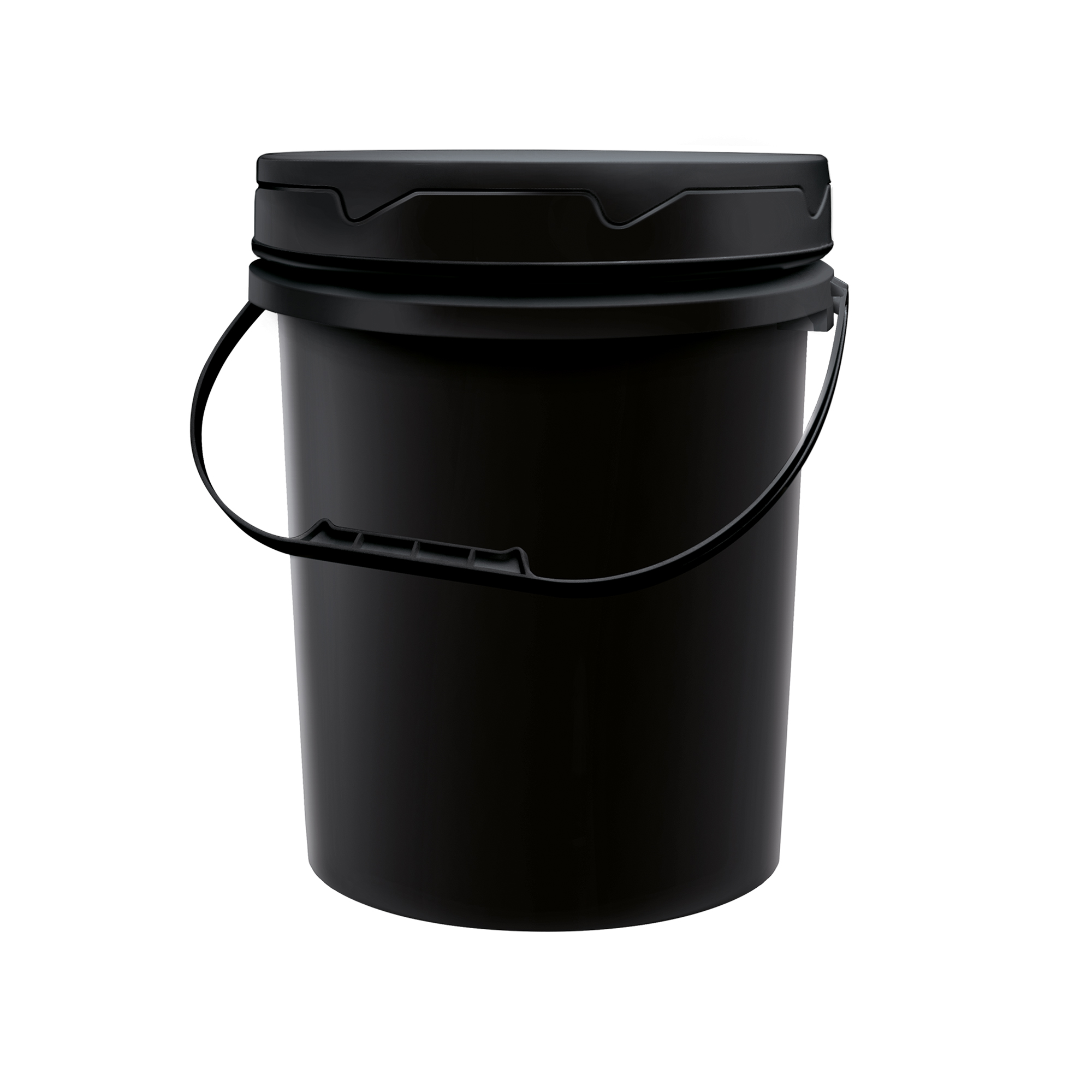 BALDE INDUSTRIAL 20LTS NEGRO – POLINPLAST – MF PROVEEDORES